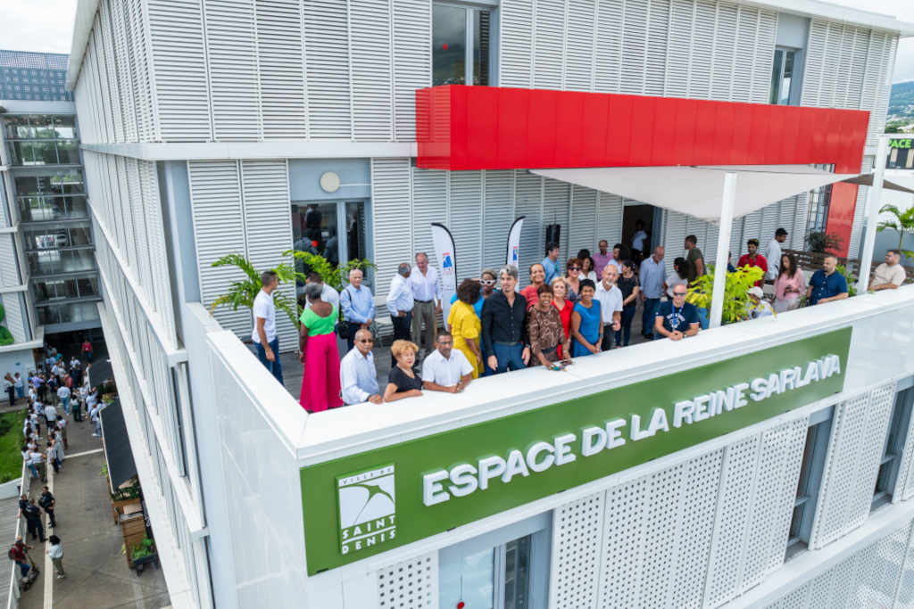 La Ville de Saint-Denis inaugure l’espace de la Reine Sarlava