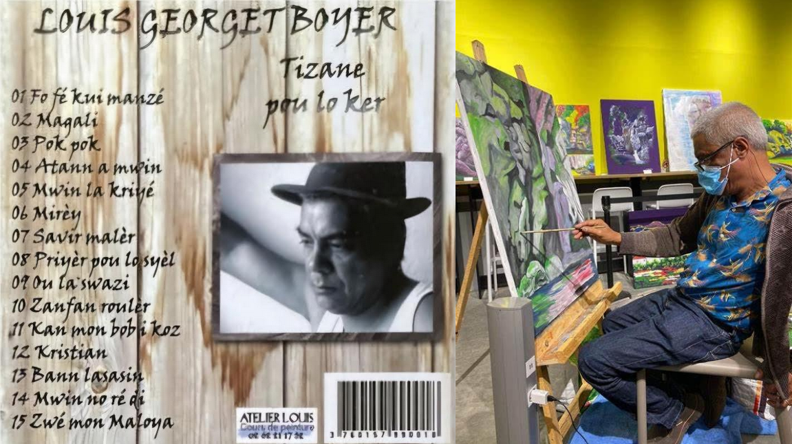 Louis Georget BOYER : la voix créole de la peinture s’est tue