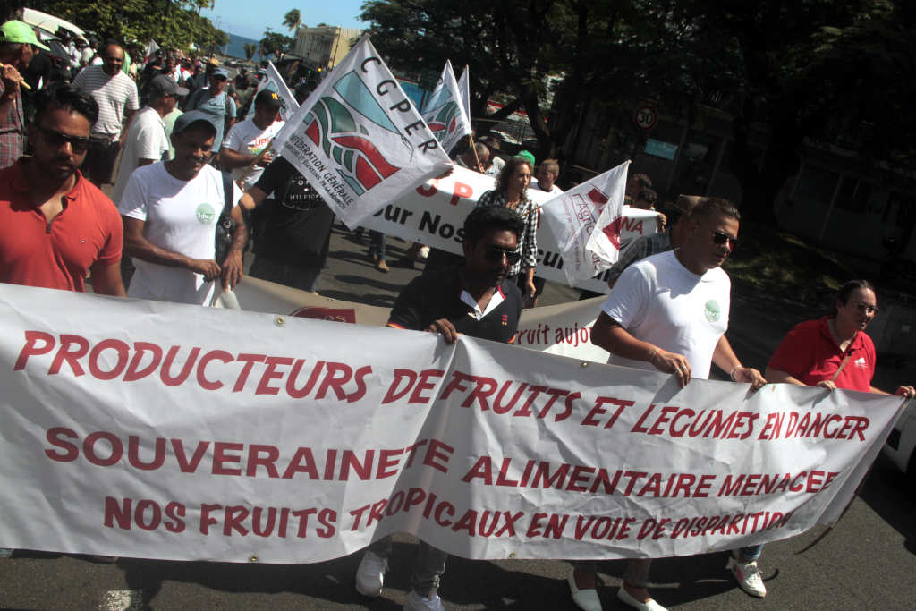L’union pour sauver les producteurs de fruits et légumes à La Réunion