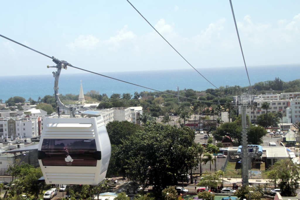 Téléphérique Papang de la CINOR : animations pour fêter le premier ...